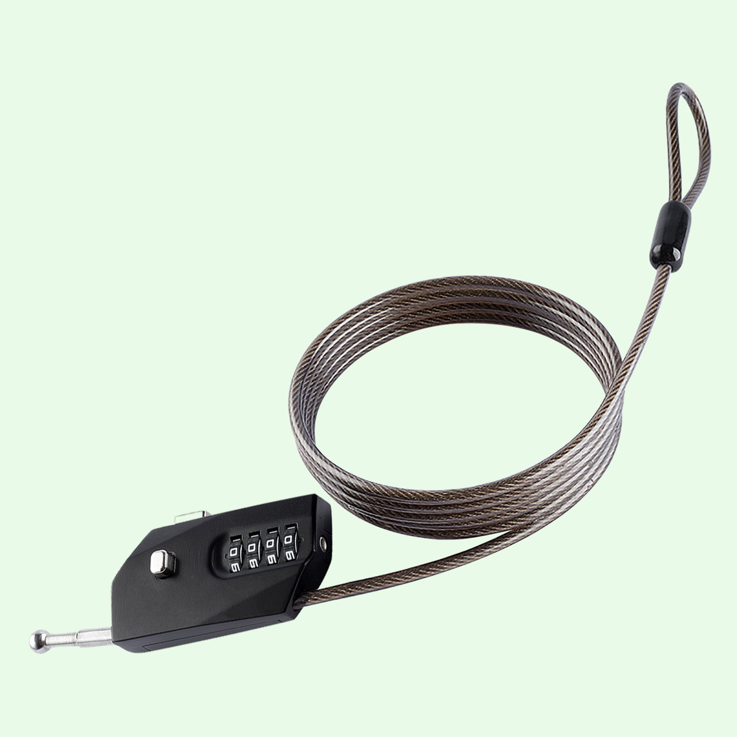 Game Trail Camera Lock Security Lock Password Cable Chain Lock, Metal